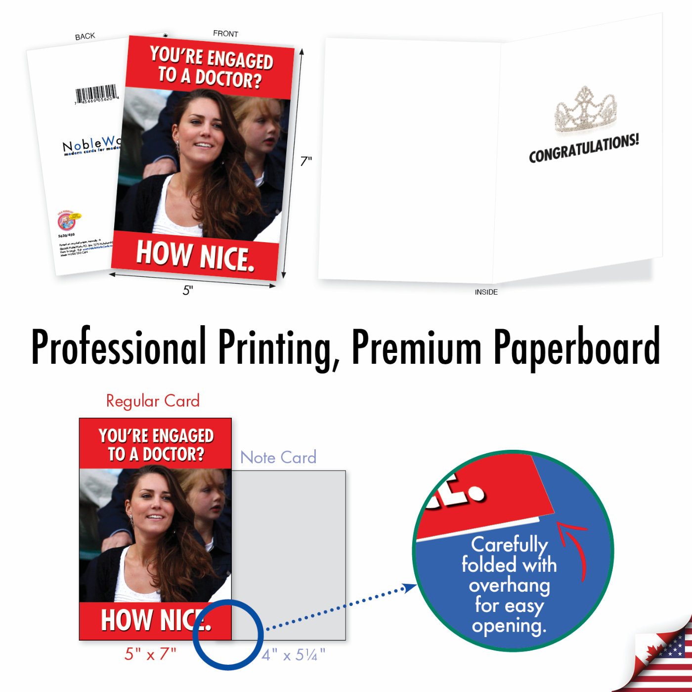 Engaged to Doctor: Funny Congratulations Greeting Card