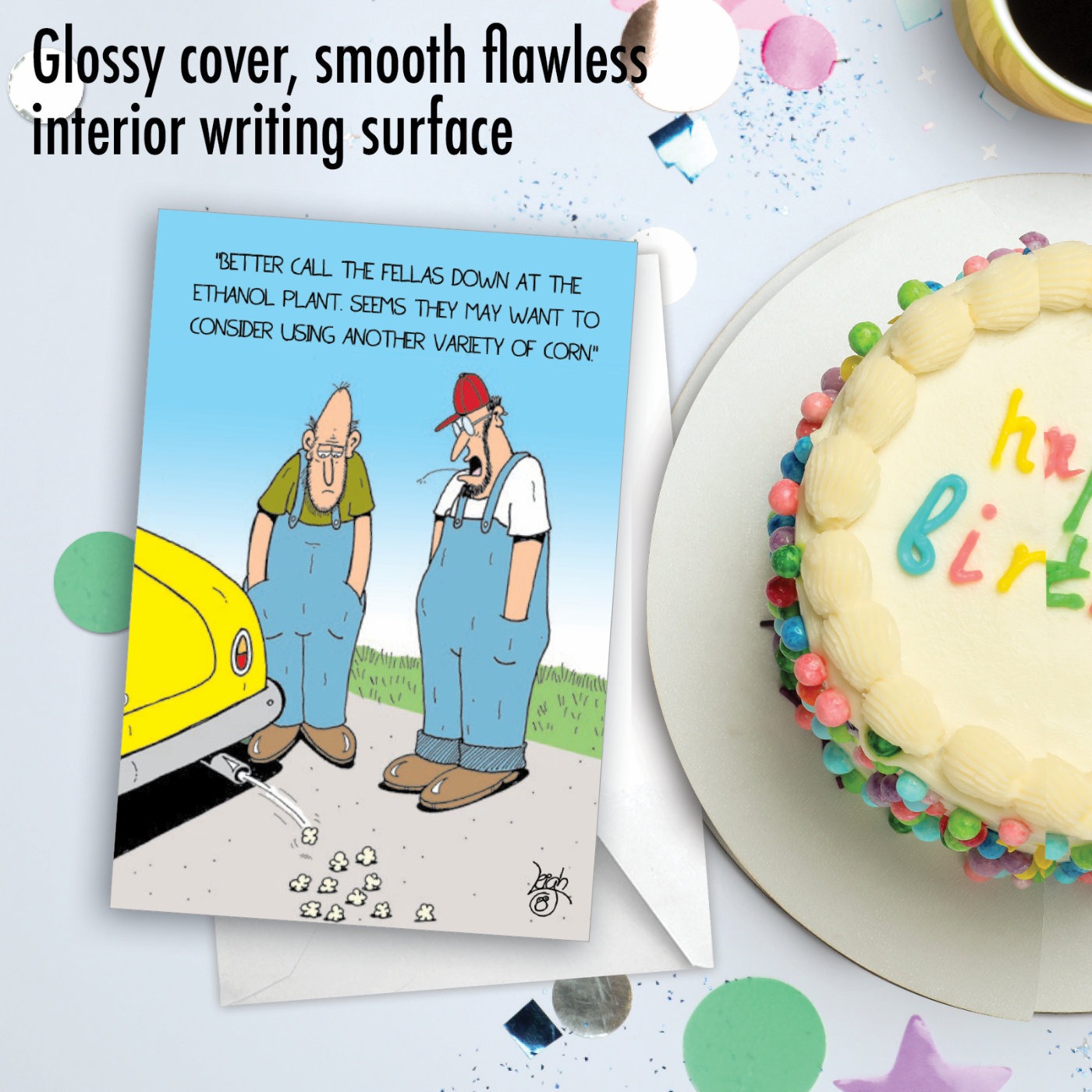 Ethanol: Humor Birthday Card
