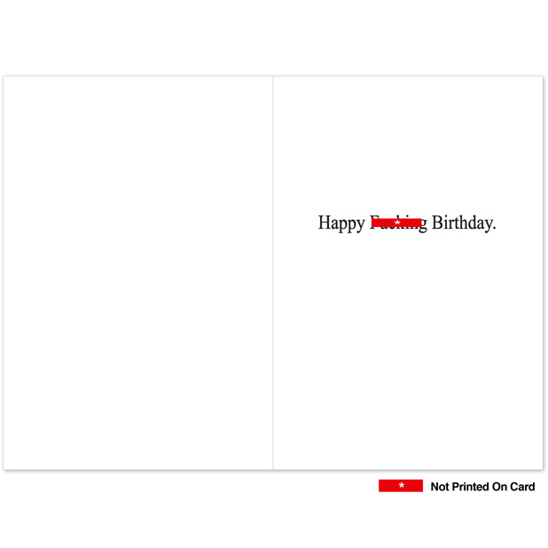 F*Cking Fab Picture Birthday Greeting Card Ephemera, Inc.