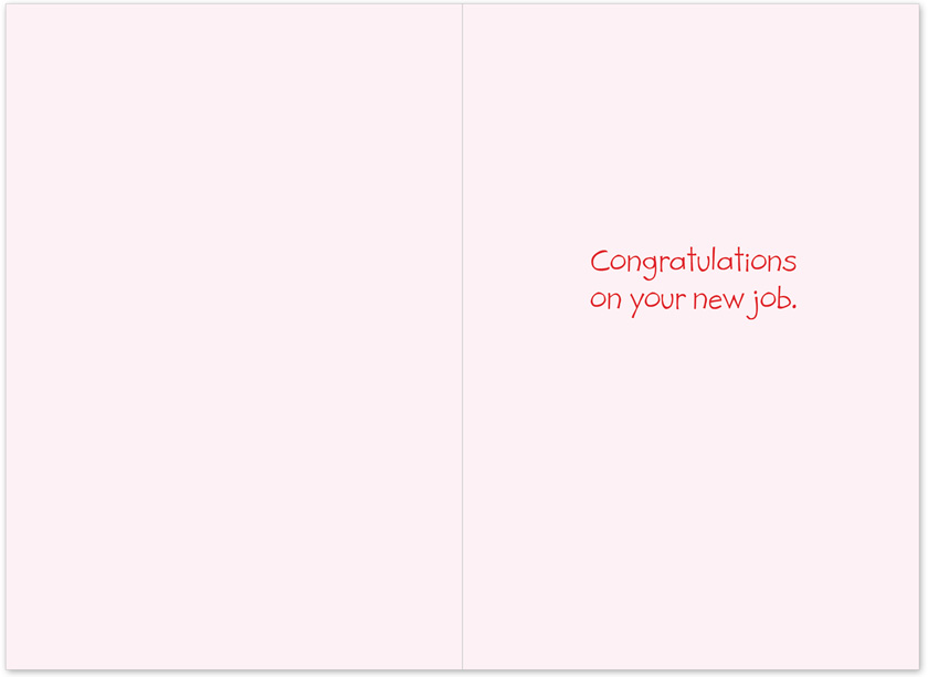 Fail At Job Red Rocket Congratulations