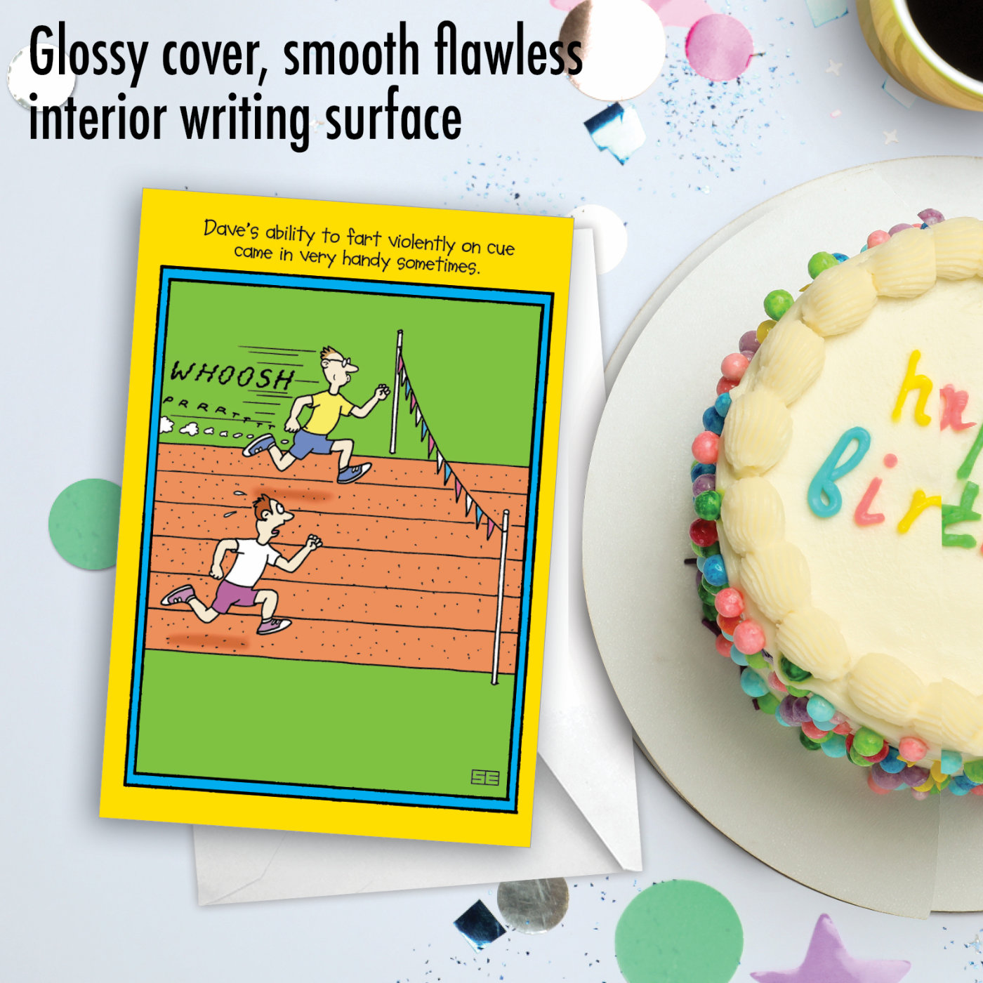 Farting Power: Funny Birthday Greeting Card