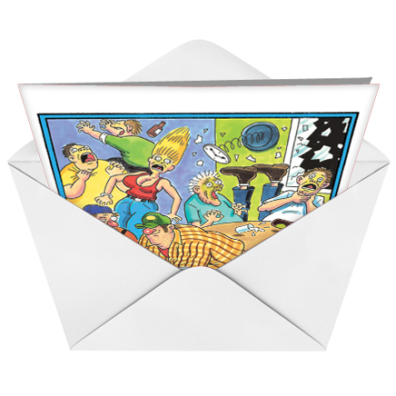 Farting Redneck Father's Birthday Funny Card