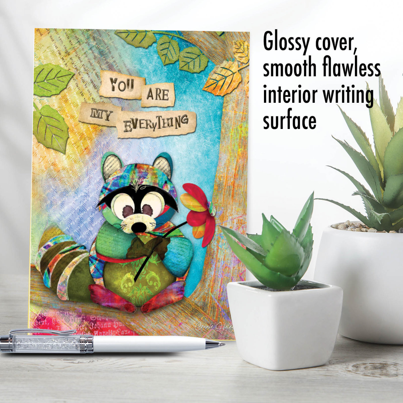 Forest Friends: Creative Anniversary Greeting Card