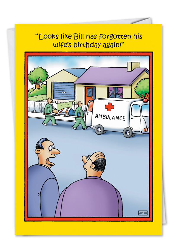 Forgotten Birthday Funny Birthday Card
