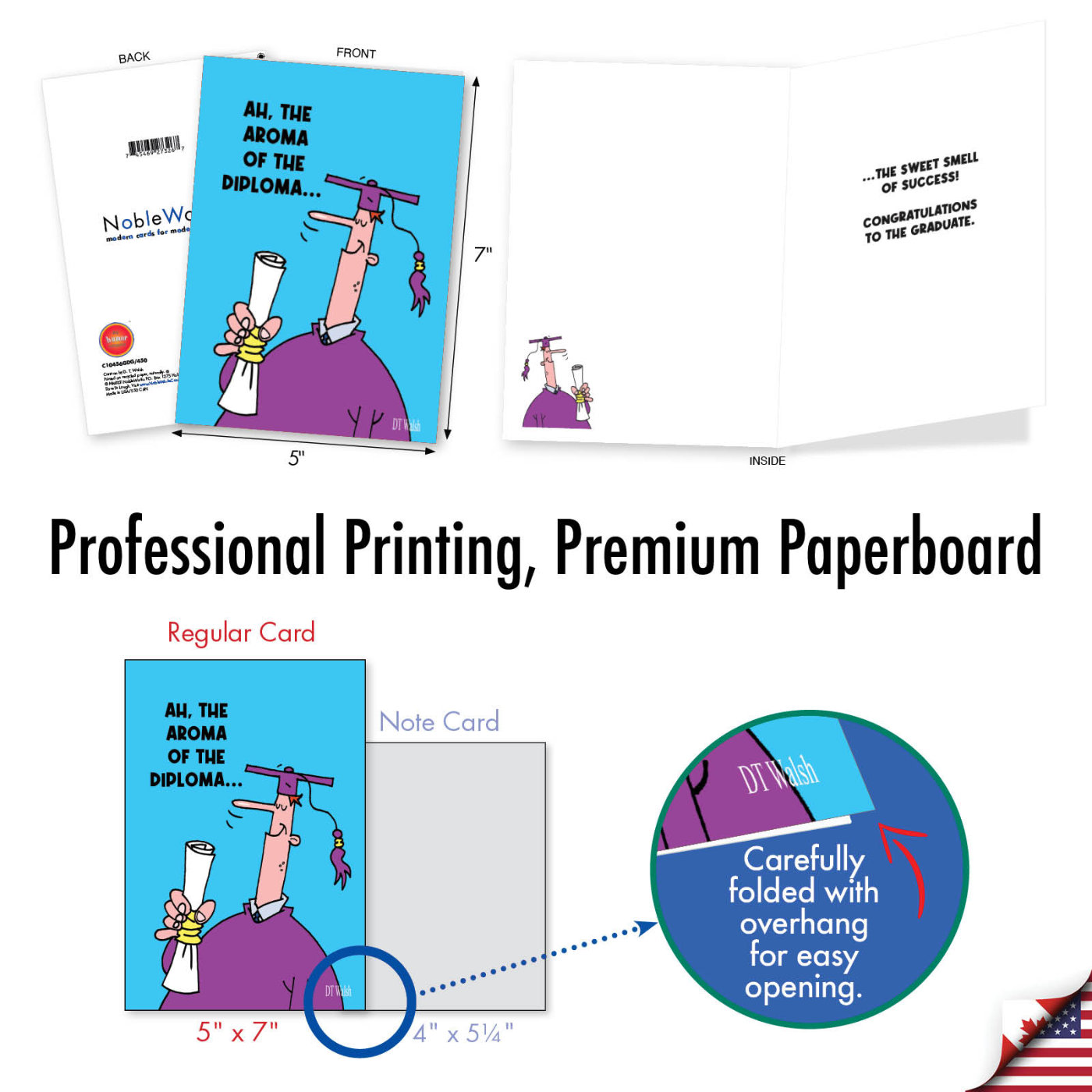 Aroma of Diploma: Funny Graduation Card