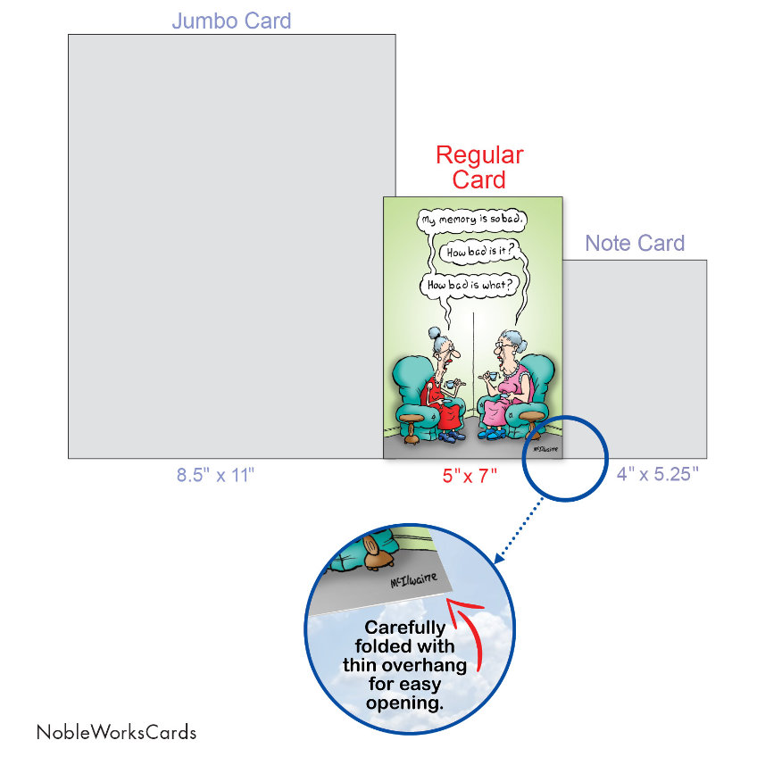 Bad Memory: Funny Birthday Pack of 3 Cards