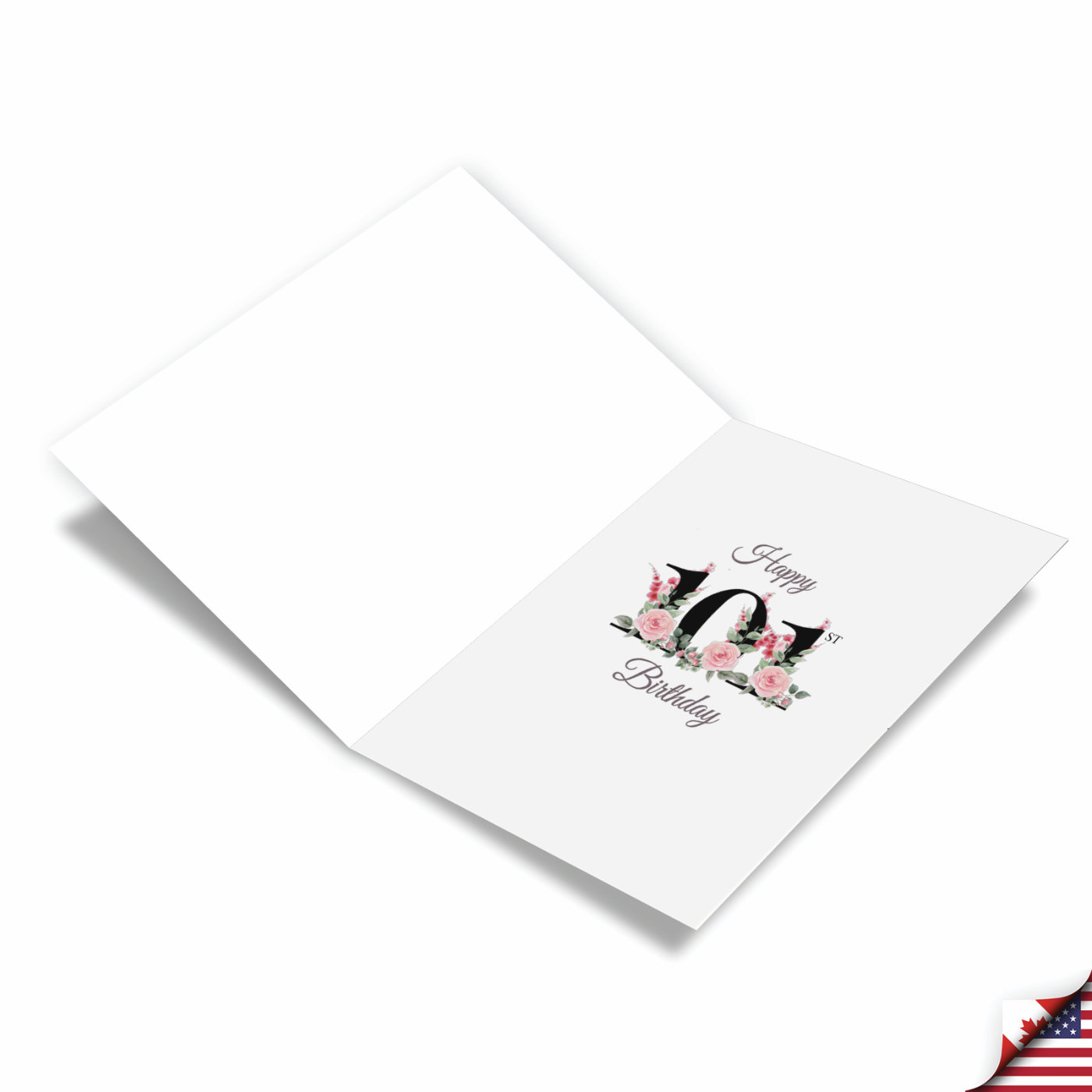 Floral Age 101: Funny Milestone Birthday Card