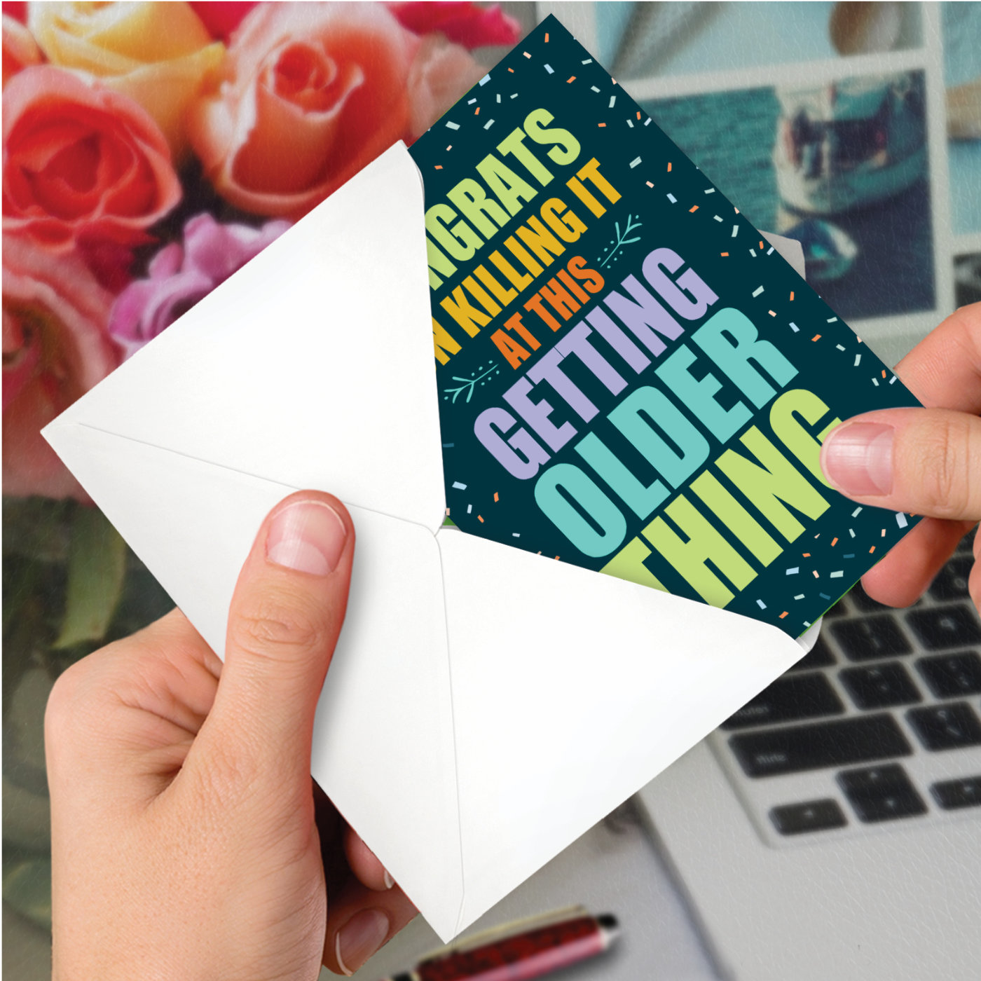 Getting Older Thing: Funny Birthday Card