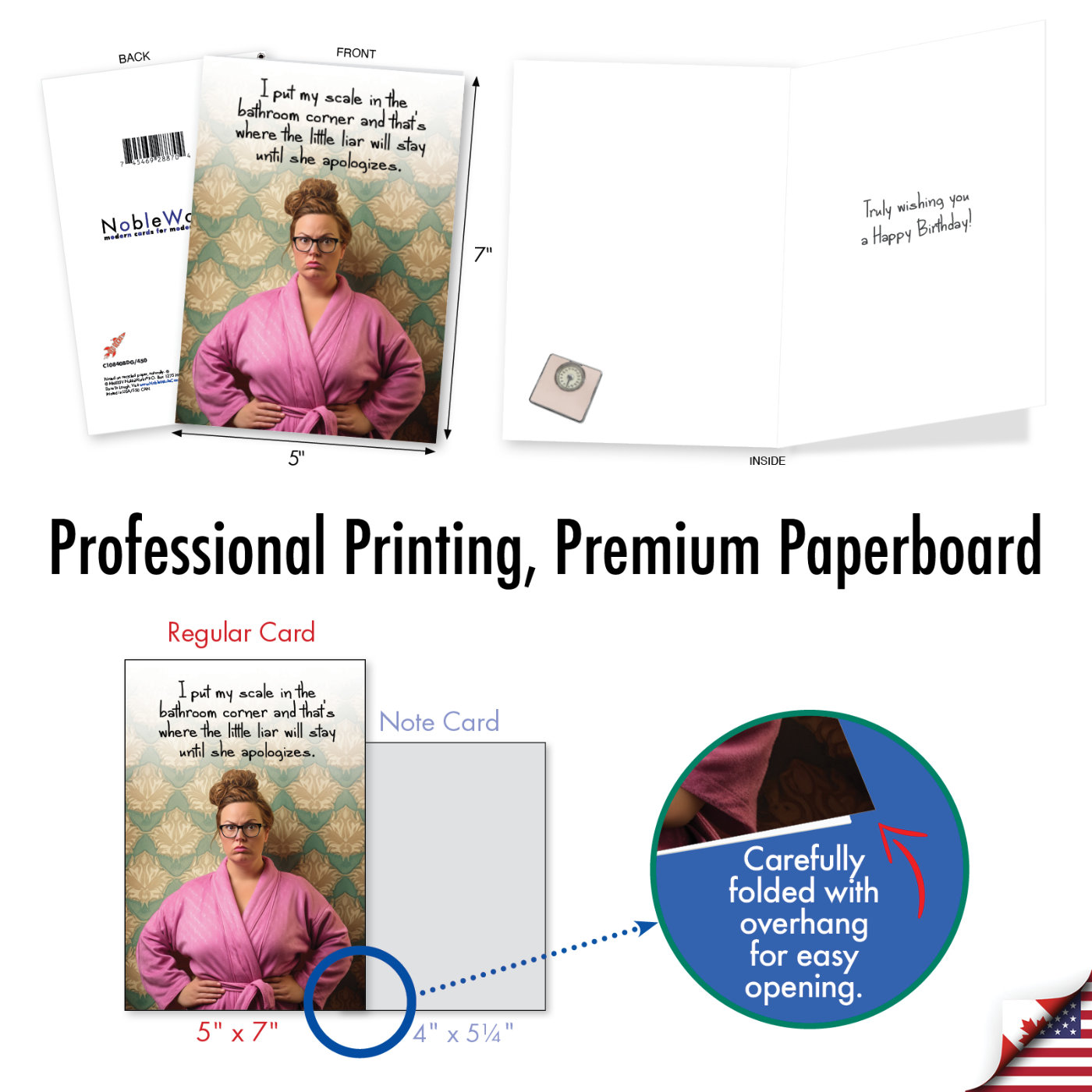 Little Liar: Funny Birthday Paper Card