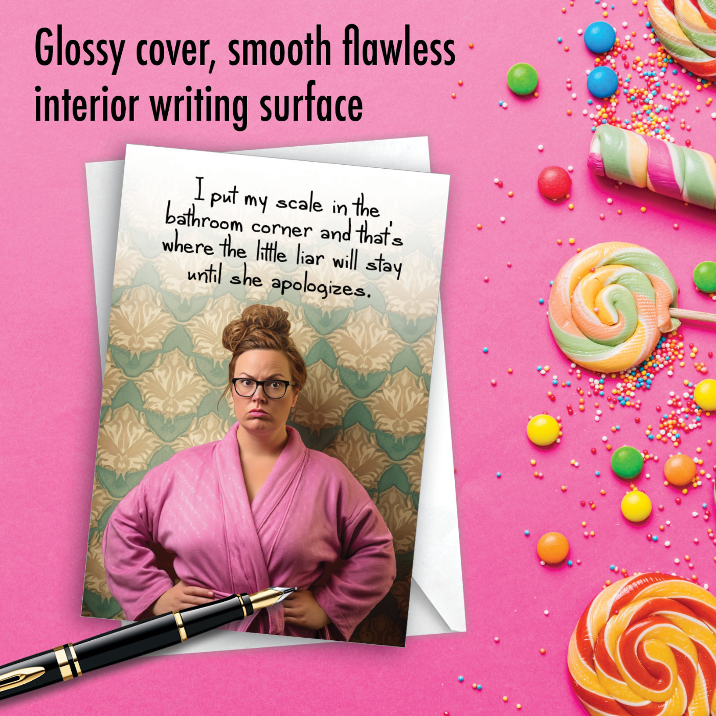 Little Liar: Funny Birthday Paper Card