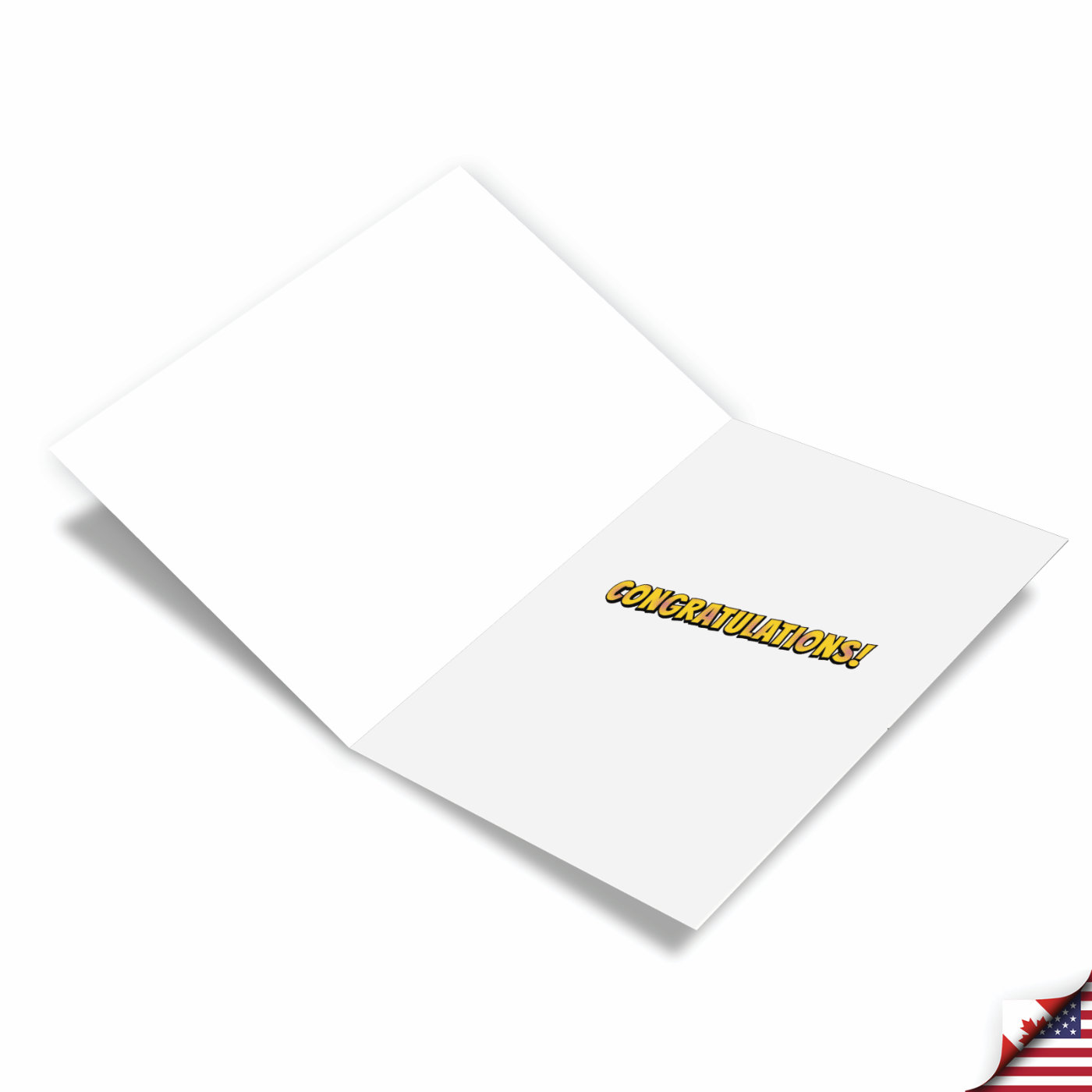 Smashing It: Funny Congratulations Greeting Card