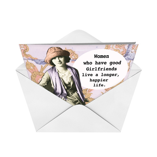 Good Girlfriends Picture Birthday Card Debbie Tomassi