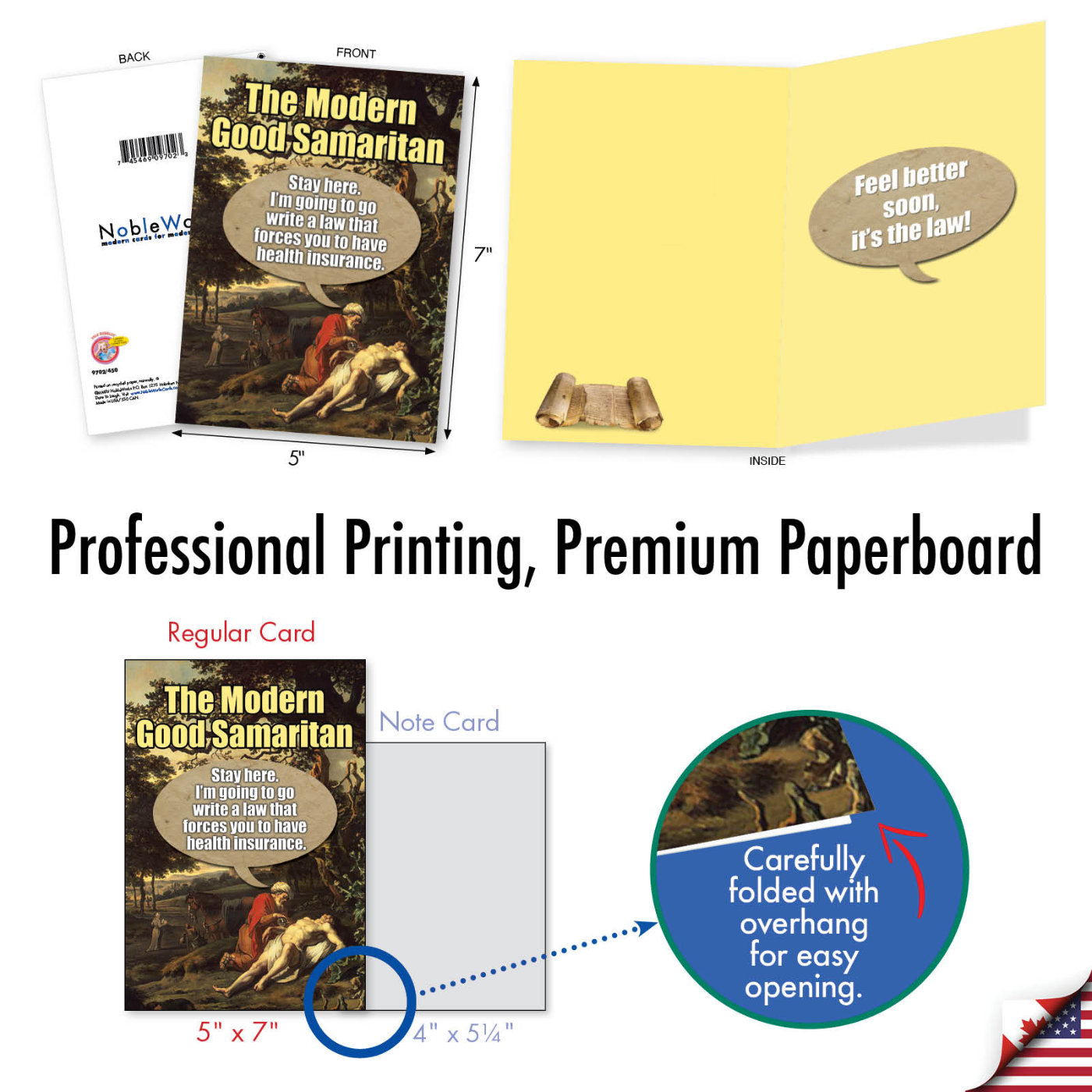 Good Samaritan: Funny Get Well Greeting Card