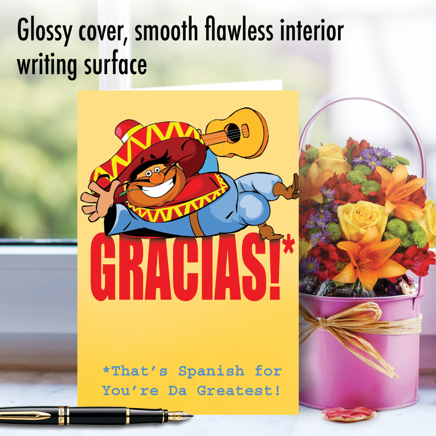 Gracias: Funny Thank You Greeting Card