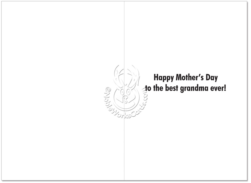 Grandma Phone Funny Mother's Day Card