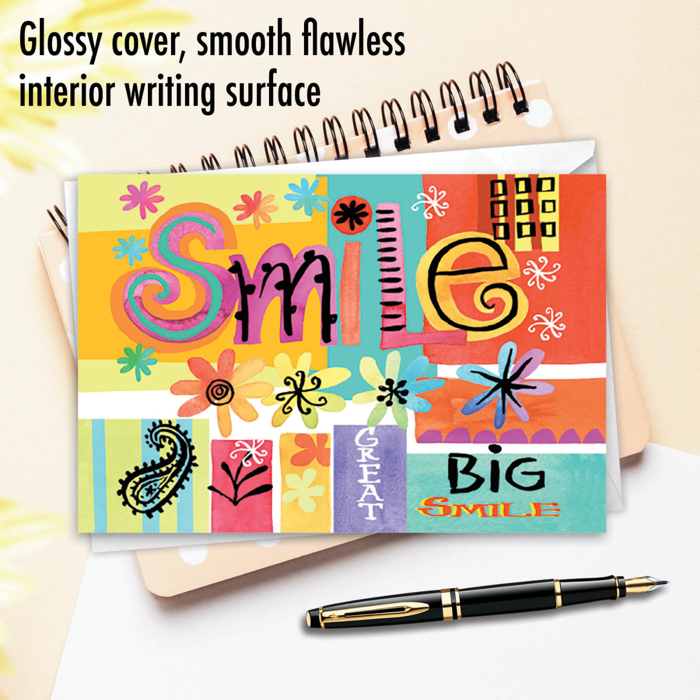 Grateful Graffiti: Creative Blank Greeting Card