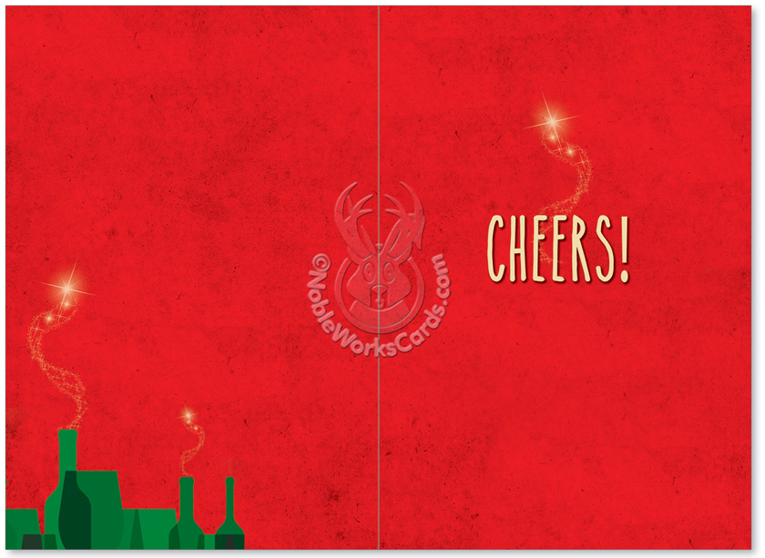 Happy Alcoholidays Christmas Card