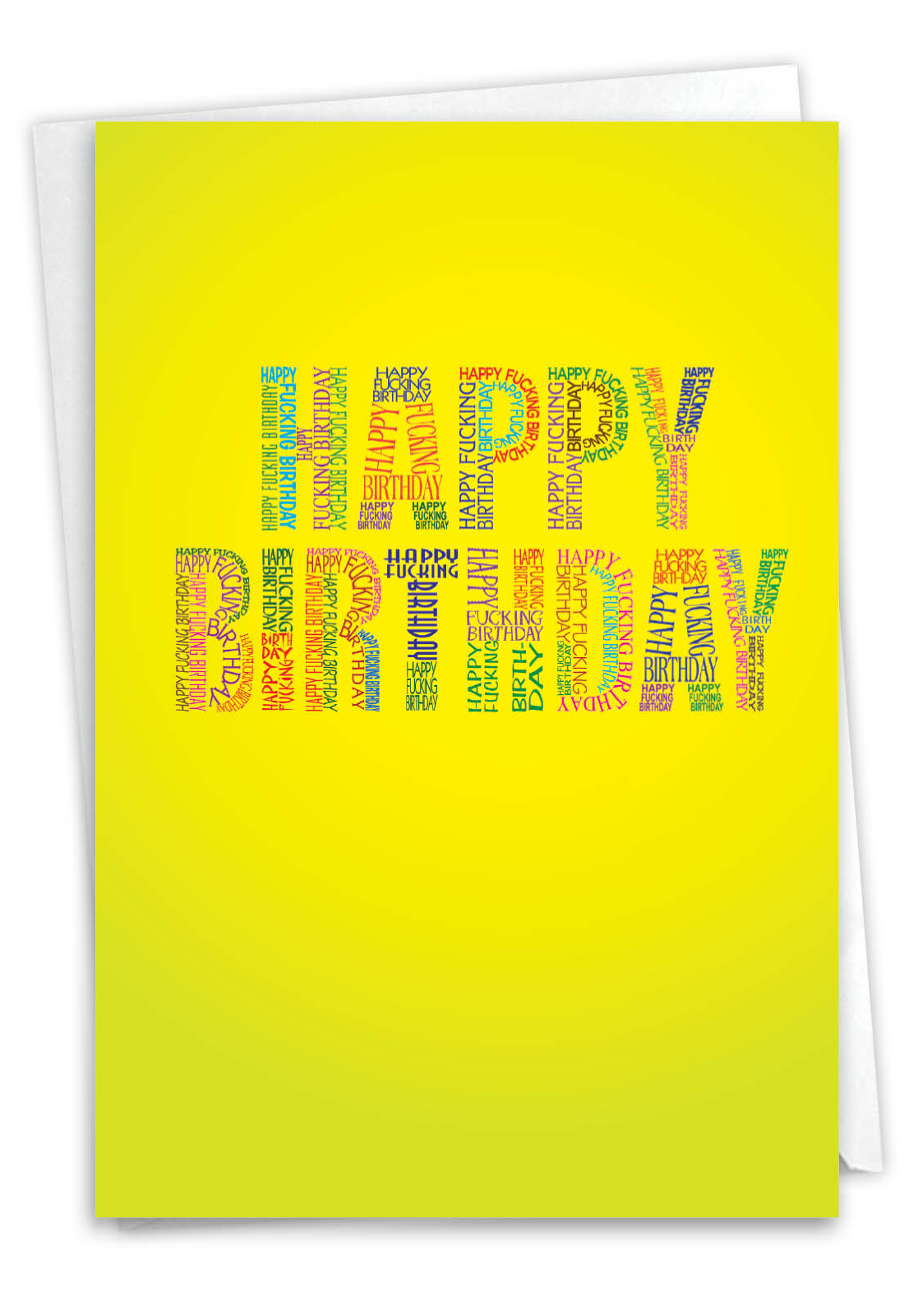 Happy F Birthday: Funny Birthday Card