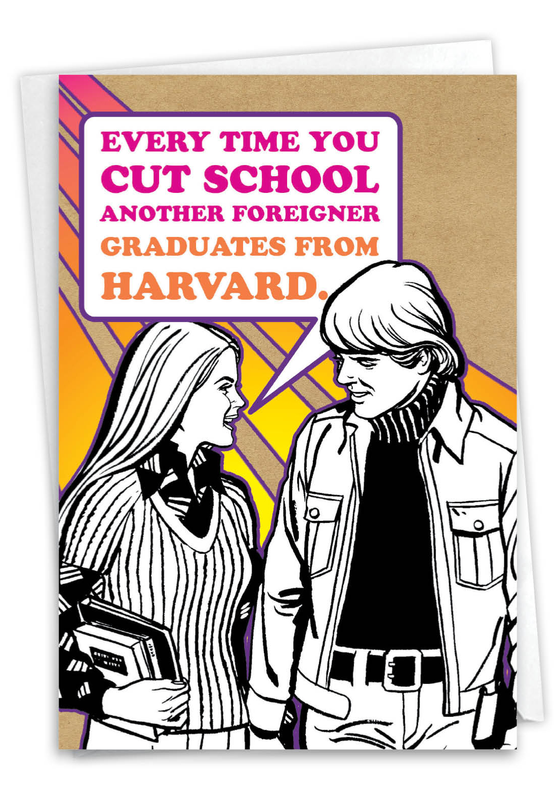Harvard: Funny Graduation Card
