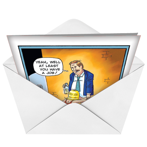 Have A Job Funny Birthday Card