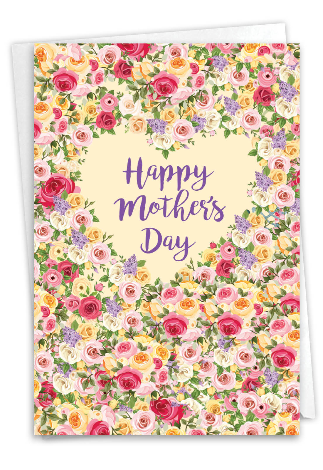 Heartfelt Thanks: Stylish Mother's Day Greeting Card