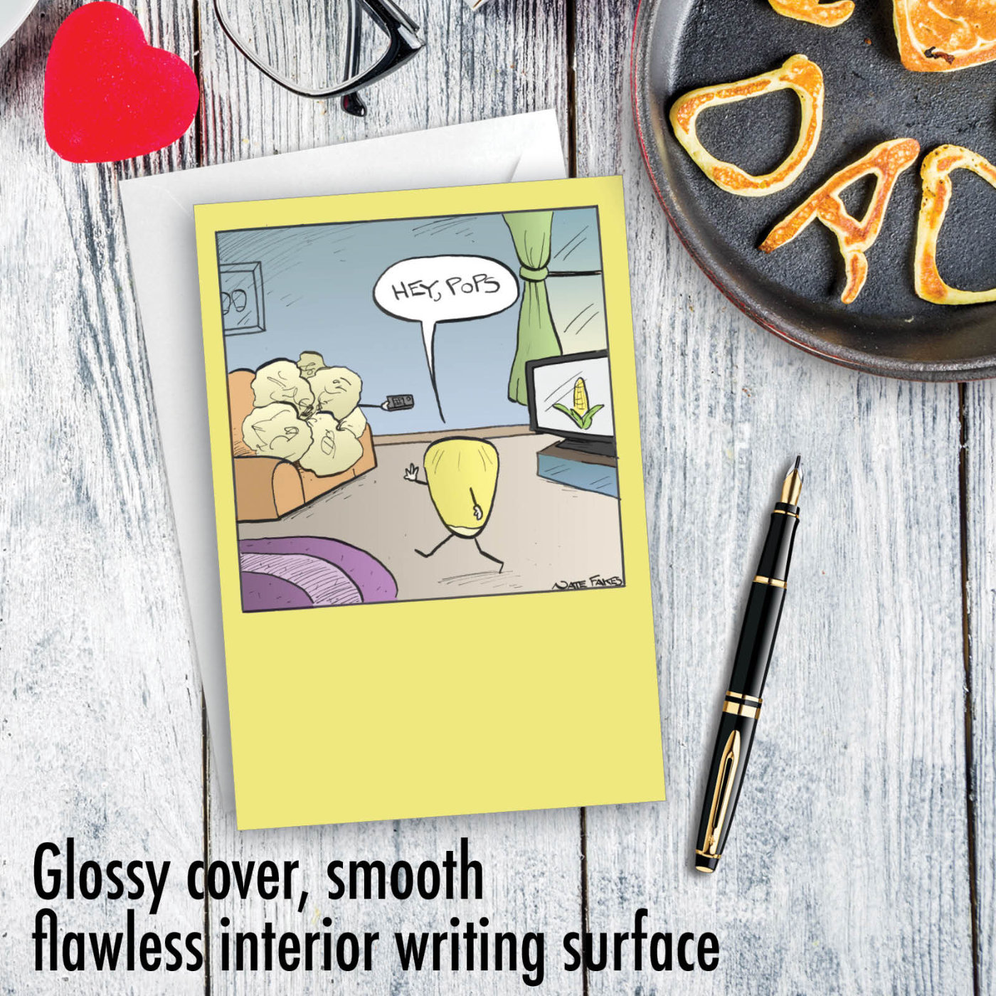 Hey Pops: Funny Father's Day Greeting Card