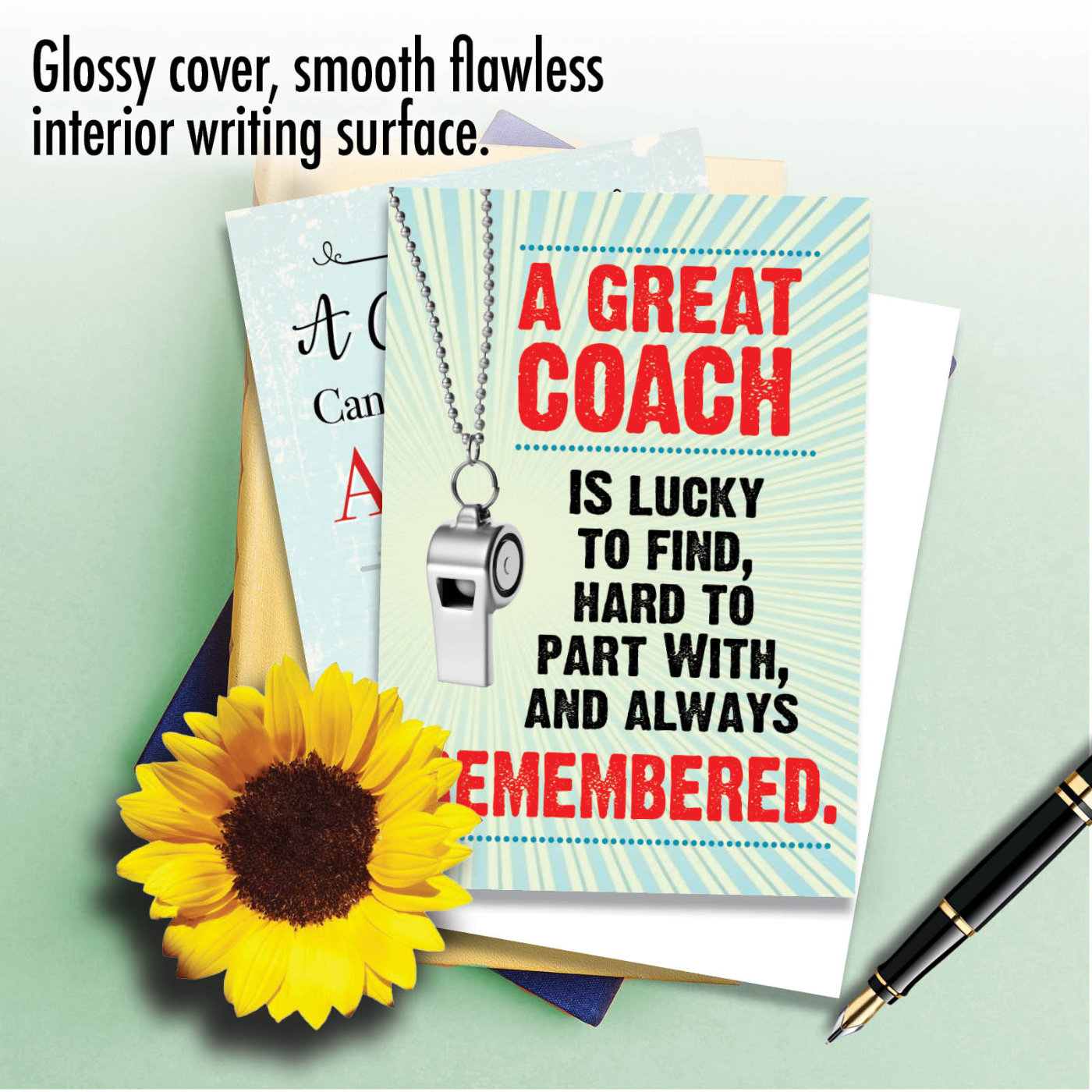 Best Coach: Funny Thank You Variety Pack of 3 Cards