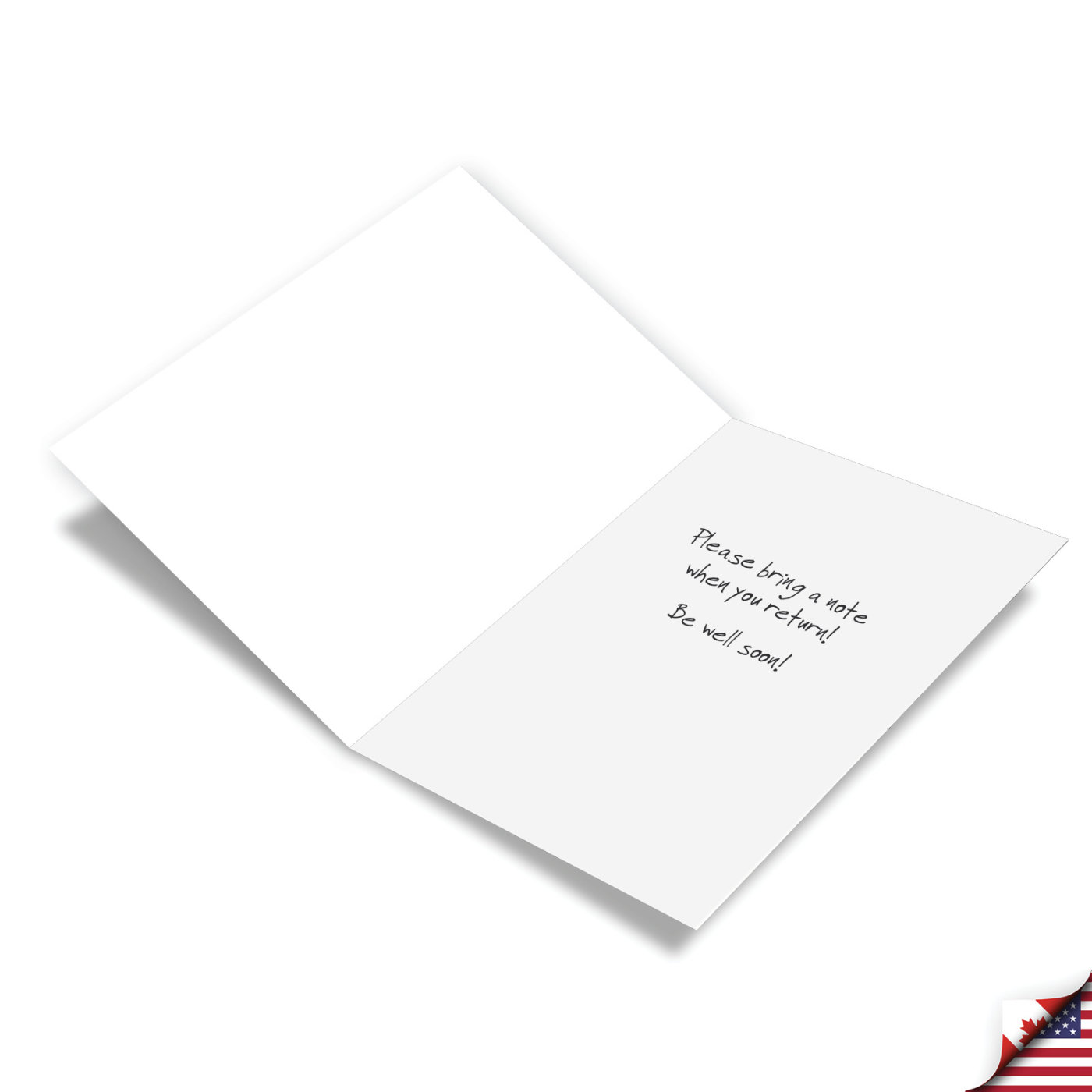 Bring Note: Hilarious Get Well Greeting Card
