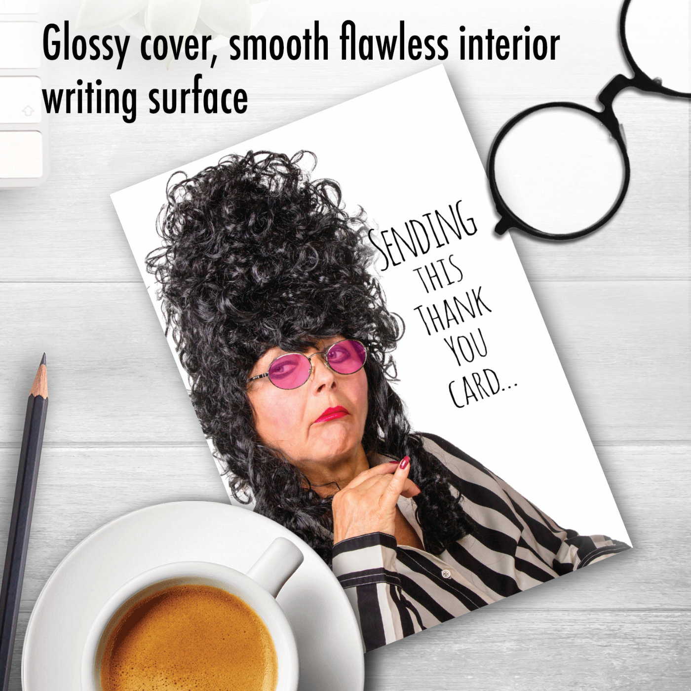 Excellent Manners: Funny Thank You Greeting Card