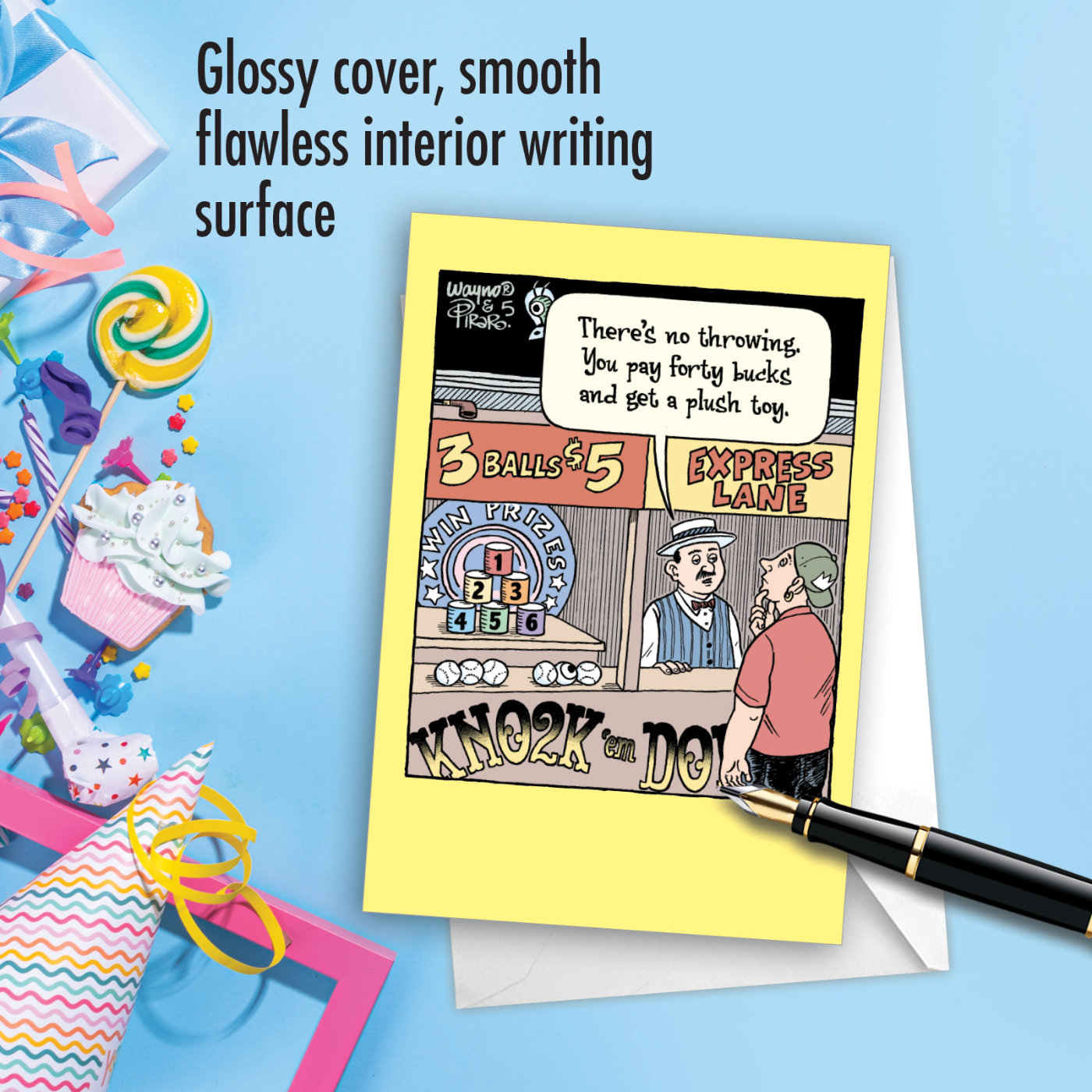 Express Lane: Funny Birthday Greeting Card