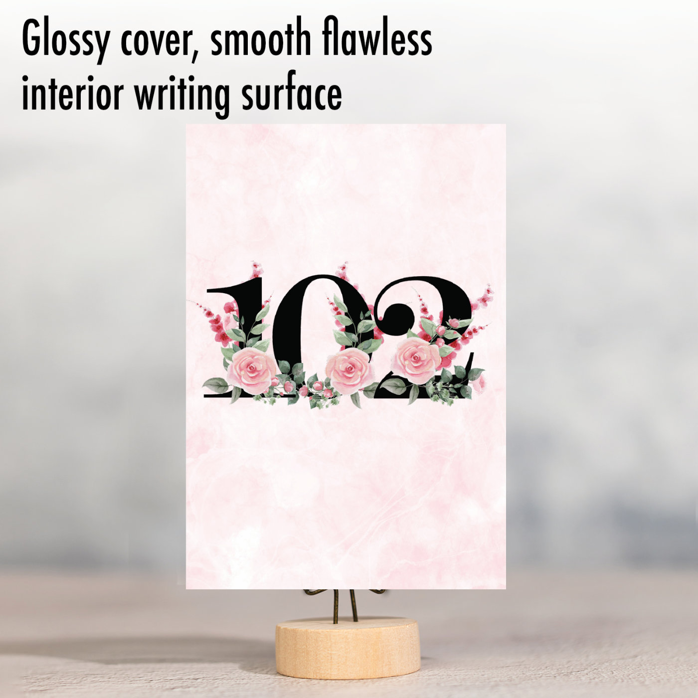 Floral Age 102: Funny Milestone Birthday Greeting Card