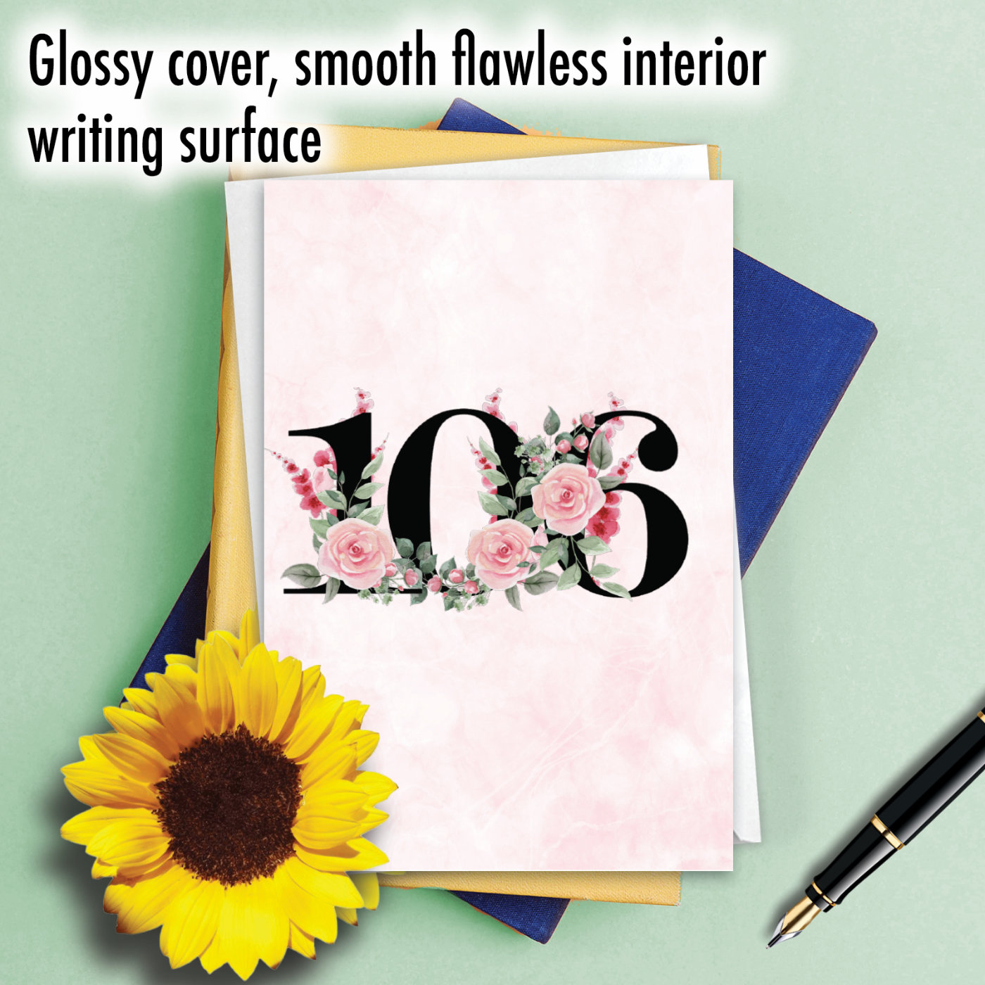 Floral Age 106: Funny Milestone Birthday Greeting Card