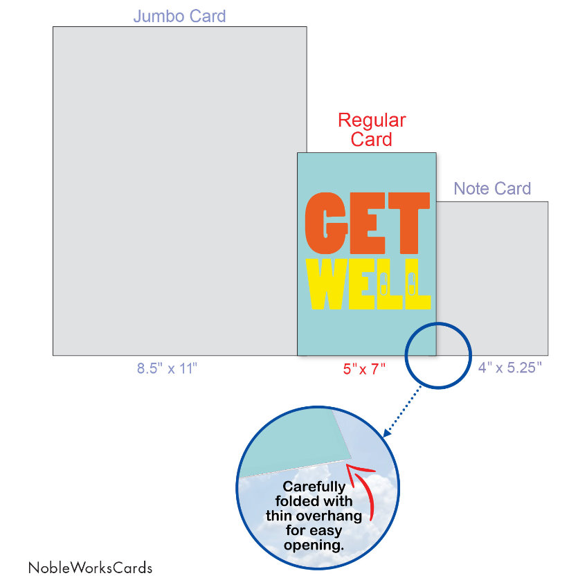 Get Well Pills: Hilarious Get Well Printed Card