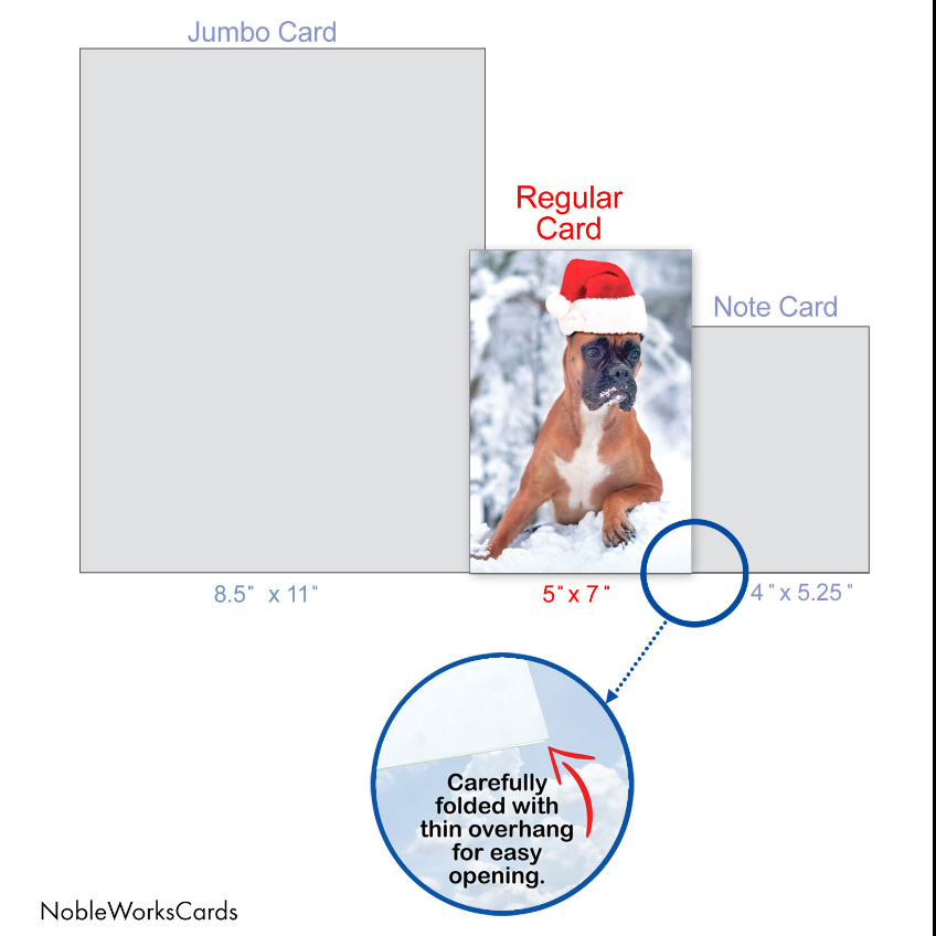 Holiday Best Boxers: Hilarious Merry Christmas Printed Greeting Card