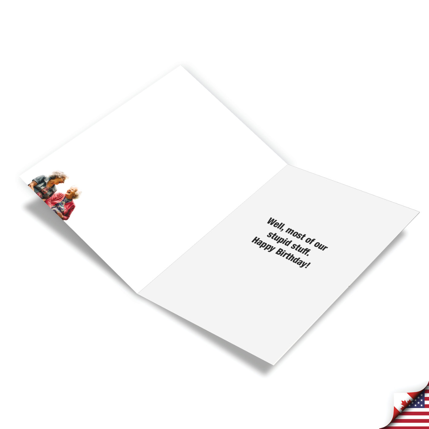 Stupid Stuff: Hilarious Birthday Printed Card