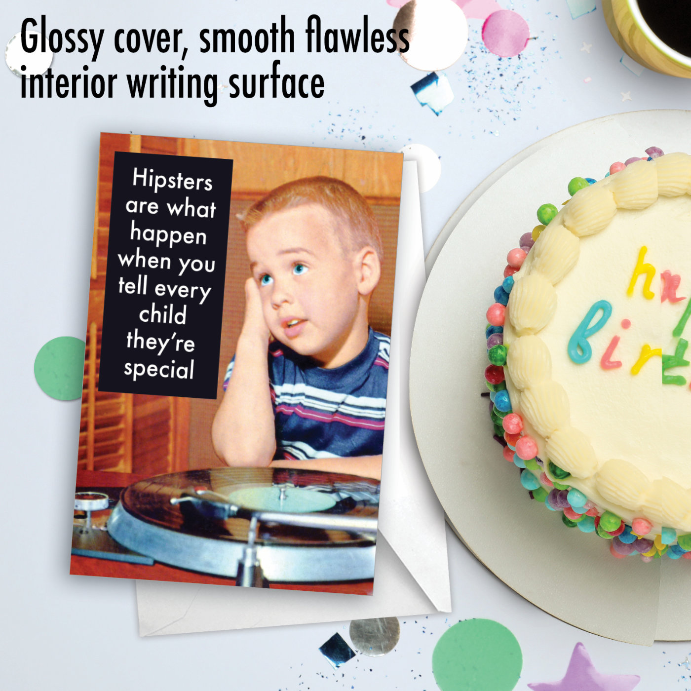 Hipsters: Funny Birthday Card