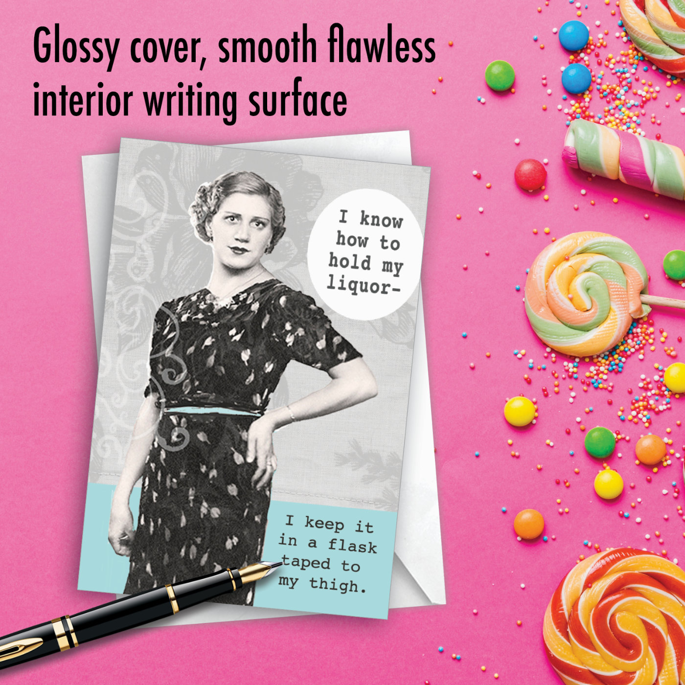 Hold My Liquor: Funny Birthday Greeting Card