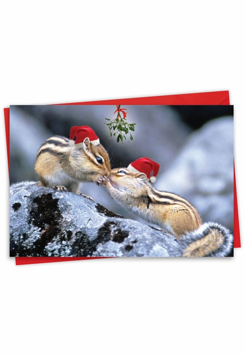 Holiday Animals Smackers: Creative Christmas Greeting Card