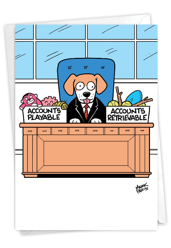 Accounts Playable: Humorous Administrative Professionals Day Paper ...