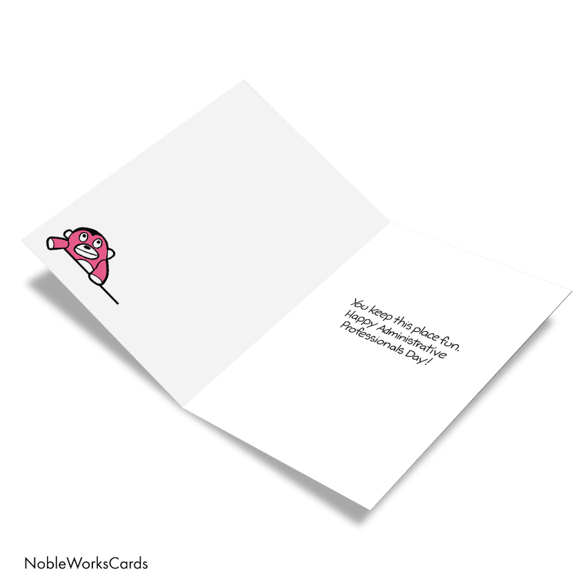 Accounts Playable: Humorous Administrative Professionals Day Paper ...