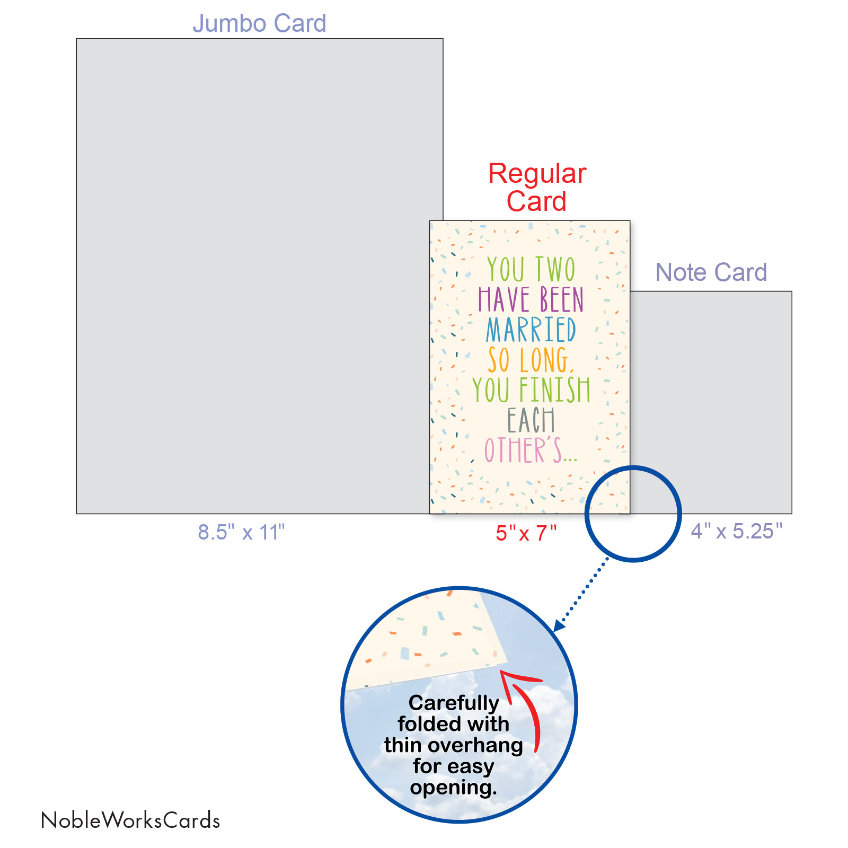 Married So Long: Humorous Anniversary Paper Greeting Card