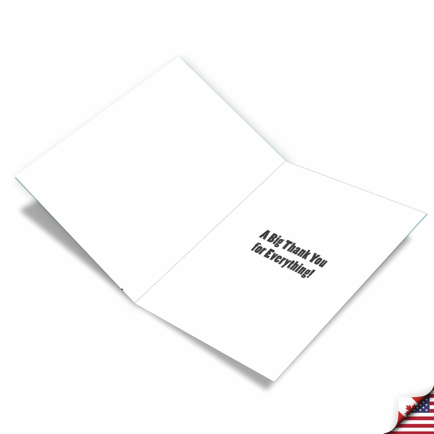 Parents Appreciation: Humorous Thank You Extra Large Paper Card