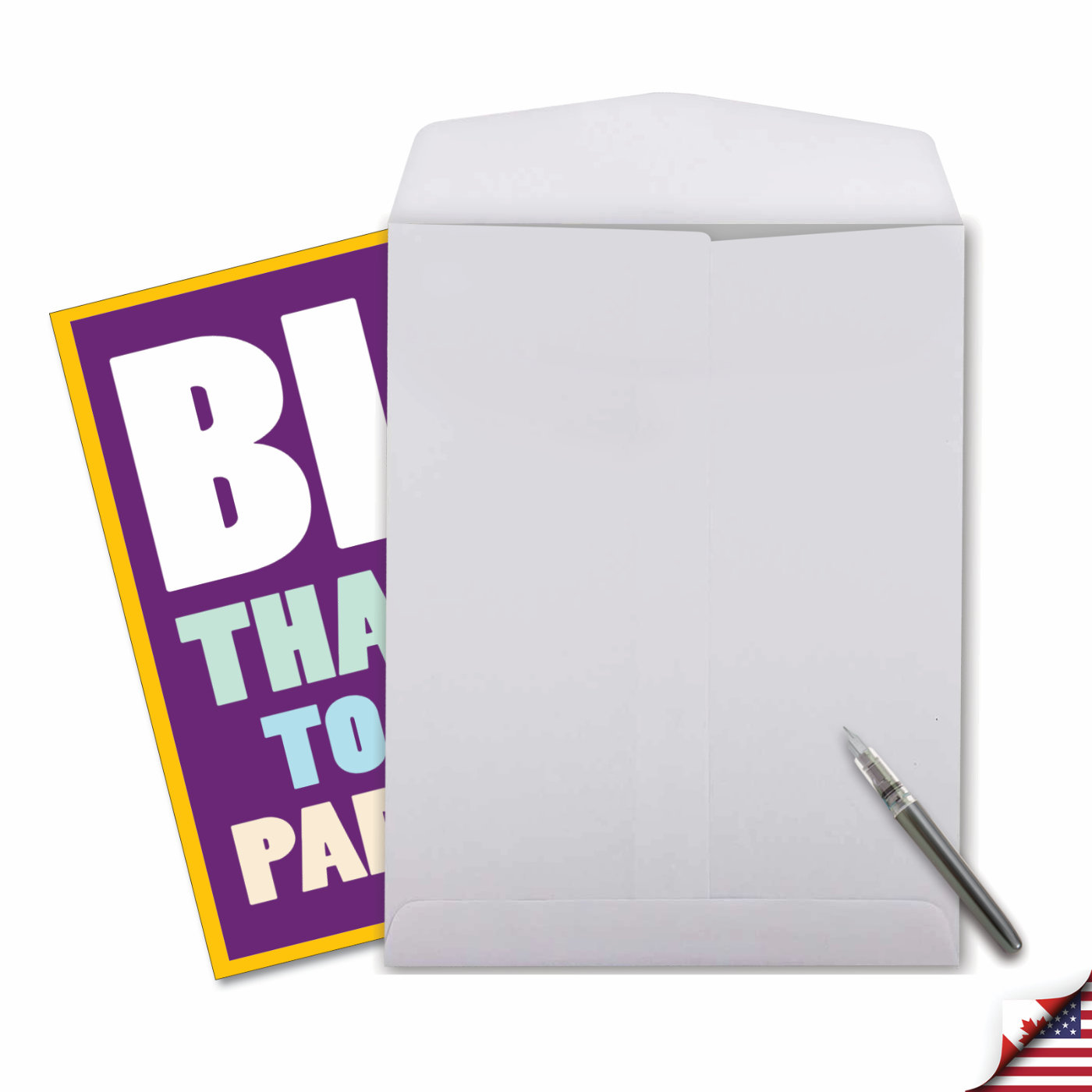 Parents Appreciation: Humorous Thank You Extra Large Paper Card