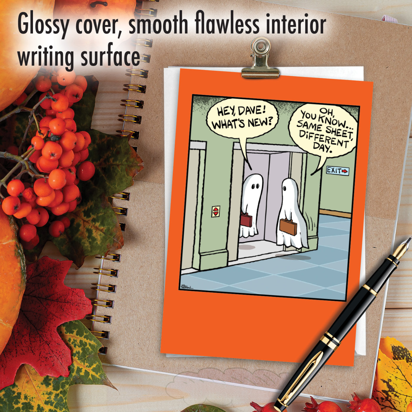 Same Sheet Humorous Halloween Card same-sheet-humorous-halloween-card
