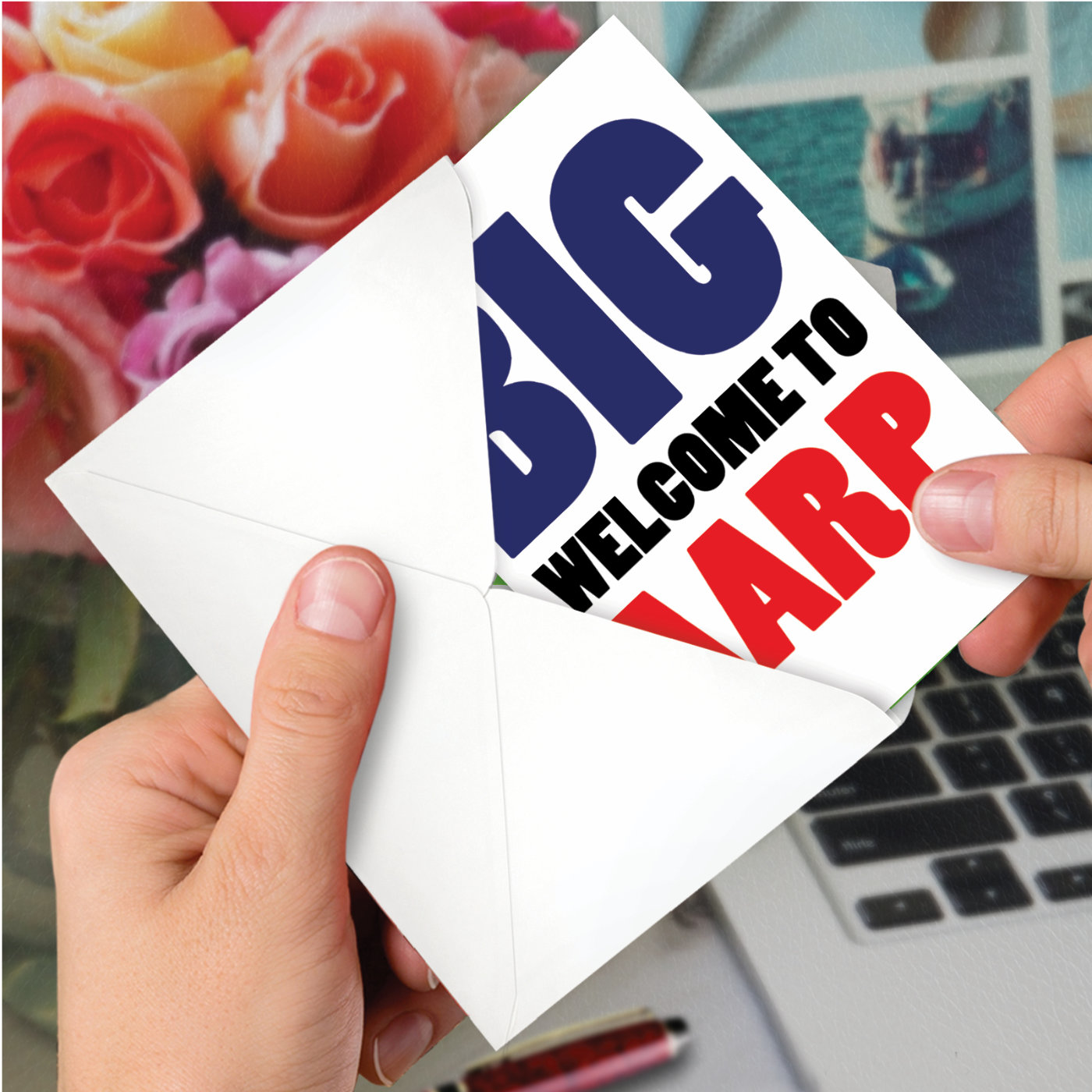 Welcome to AARP: Humor Birthday Card