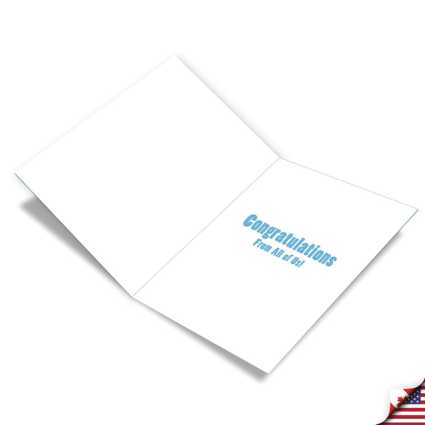 6 Years At Work: Hysterical Milestone Anniversary Large Greeting Card