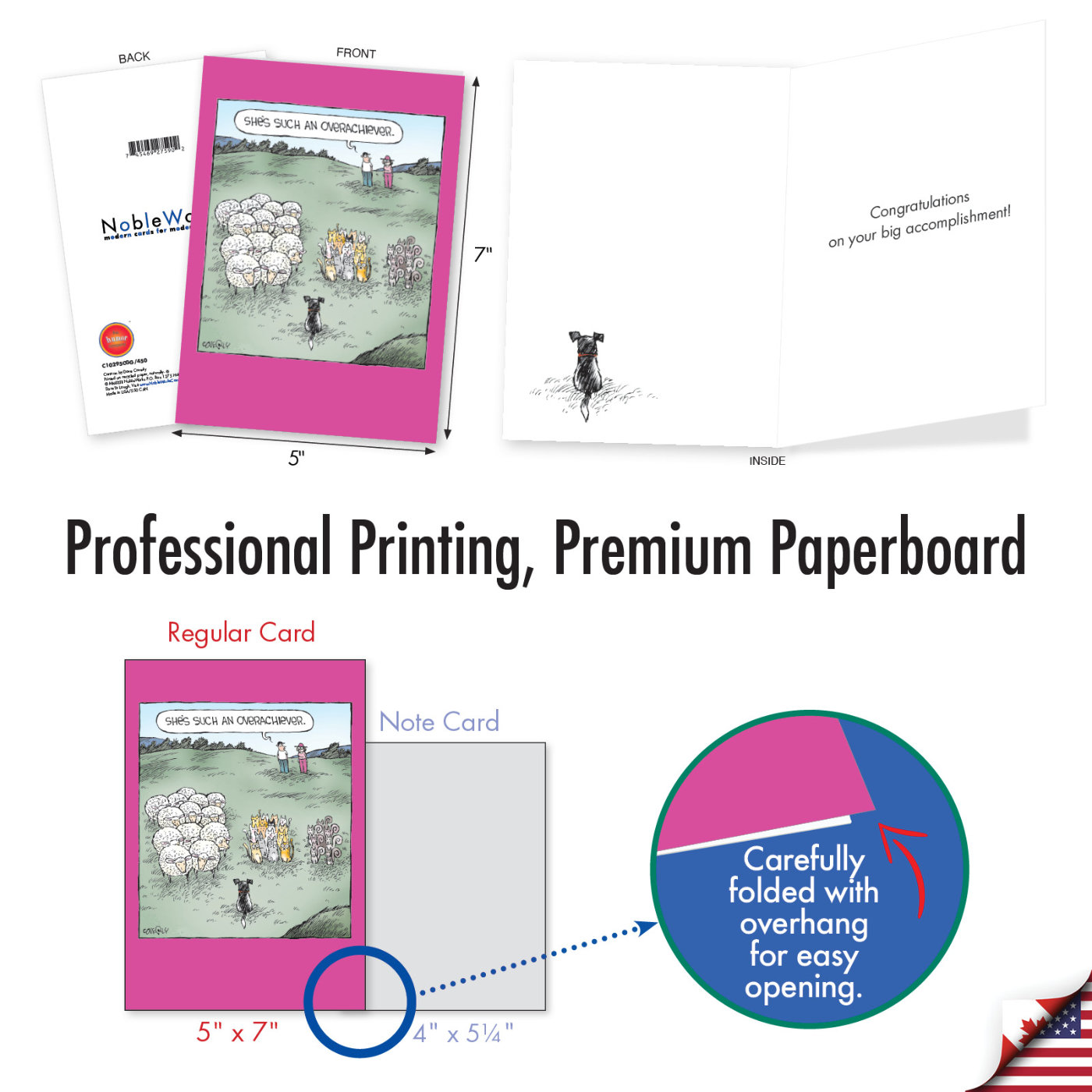 Dog Overachiever: Funny Congratulations Card - Cats, Dogs, Sheeps ...