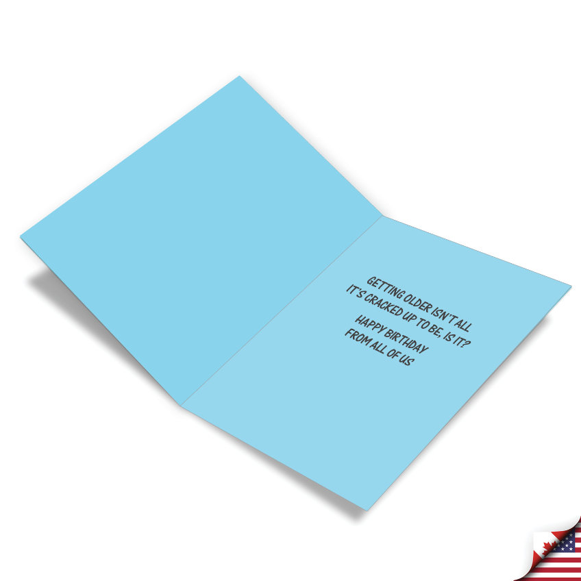 Hooked on Crack: Hysterical Birthday Large Greeting Card