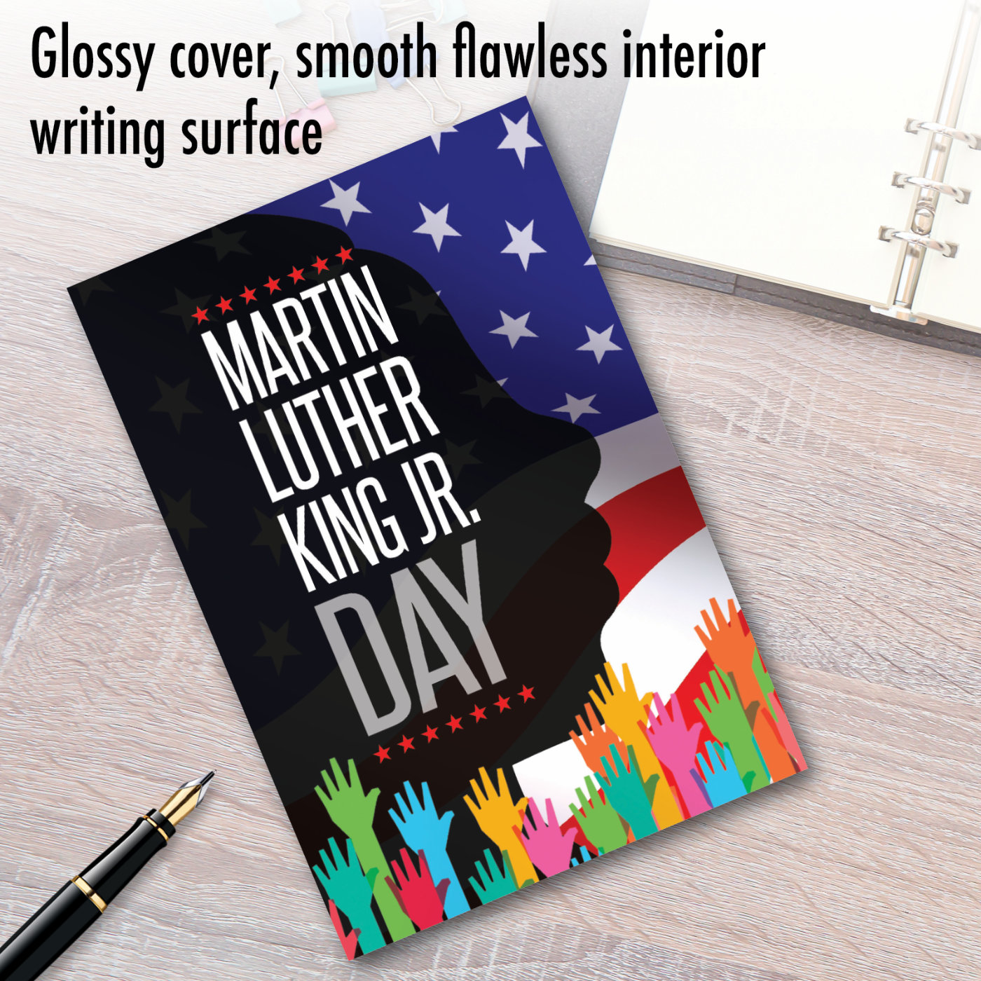 MLK Dream: Artful Martin Luther King Jr. Day Card