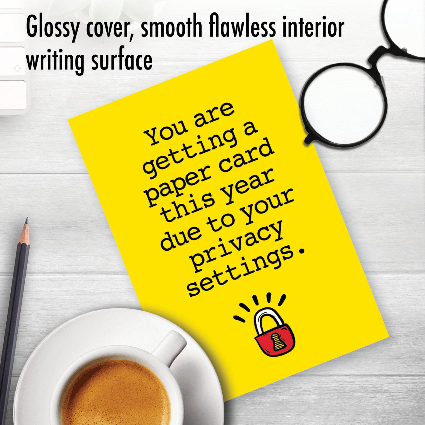 Privacy Settings: Funny Birthday Card